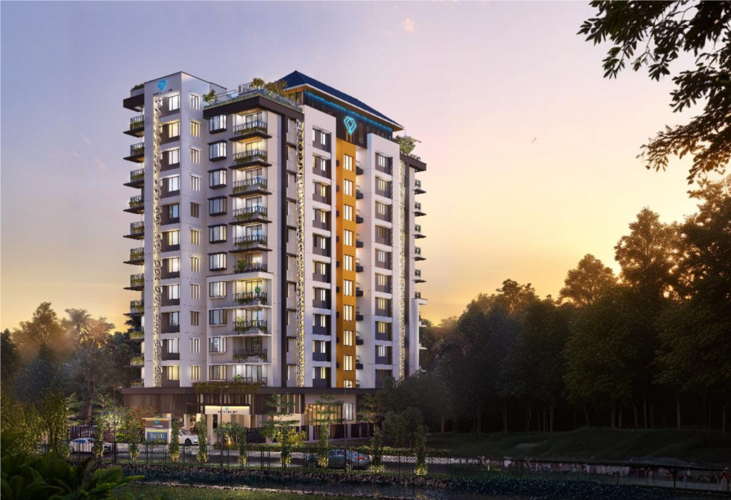 Enjoy Urban & Natural Bliss Through Indraneelam Infinia Apartment